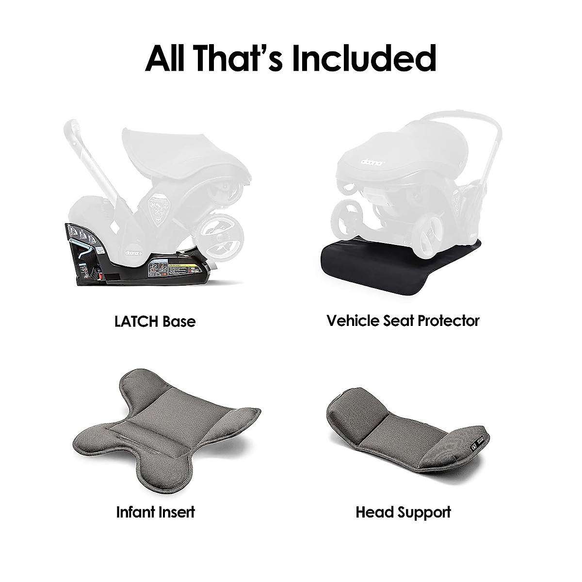 Doona Car Seat & Stroller, Desert Green - All-in-One Travel System