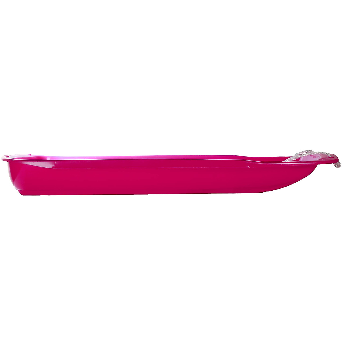 Avalanche Brands - Classic Downhill Toboggan Snow Sled Includes Pull Rope and Handles (Pink 48")