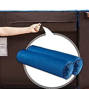 Dreamsir 58'' W Velvet Sofa, Mid-Century Love Seats Sofa Furniture with Bolster Pillows, Button Tufted Couch for Living Room, Tool-Free Assembly (Loveseat, Navy Blue)