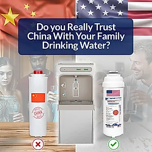 AFC Brand, Water Filter, Model # AFC-EWH-3000, Compatible with Elkay(R)51300C Water Fountain Station Fillers 12-Filters