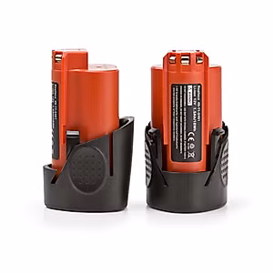 ExpertPower 2 Pack 12-Volt Lithium Replacement Battery for Milwaukee M12, 48-11-2401, 48-11-2402, 48-11-2420, 48-11-2430, 48-11-2440, 48-11-2460, 48-11-2411, 48-11-2412