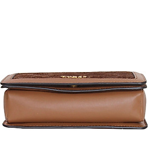 GUESS Abey Convertible Crossbody Flap, Bronze