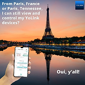 YoLink Smart Plug with Energy Monitoring, 1/4 Mile World's Longest Range Smart Home Mini Outlet Works with Alexa Google Assistant IFTTT Remote Control Home Appliances Anywhere, YoLink Hub Required