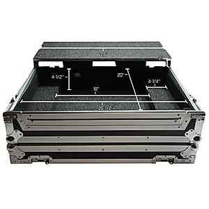 Harmony Audio HCDJ808LT Flight Glide Laptop Stand DJ Custom Case Compatible with Roland DJ-808