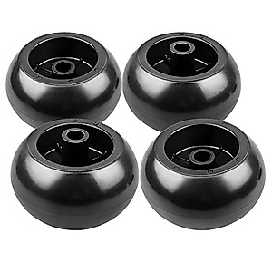 Anti Scalp Deck Wheel Kit Compatible with Bad Boy 022-5234-98 for Toro 1-603299 68-2730 for Kubota K5351-42110 K5371-42110 for Husqvarna 539 10 26-43 for Lawn-Boy 1-603299 68-2730 4 Pack