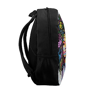 African Girl 3D Print Backpack Laptop Bookbag Travel Bag Unisex for Adult Game Fans Gifts For Backpack 17 Inches