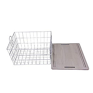Abite Storage Box, Takelich Basket, 15.7 x 12.2 x 8.5 inches (40 x 31 x 21.5 cm), White, Square