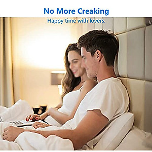 Adjustable Threaded Bed Frame Anti-Shake Tool for Bed, Headboard Stoppers Fixer, Headboard Stoppers，Easy Install (30-68mm,4 Pack)