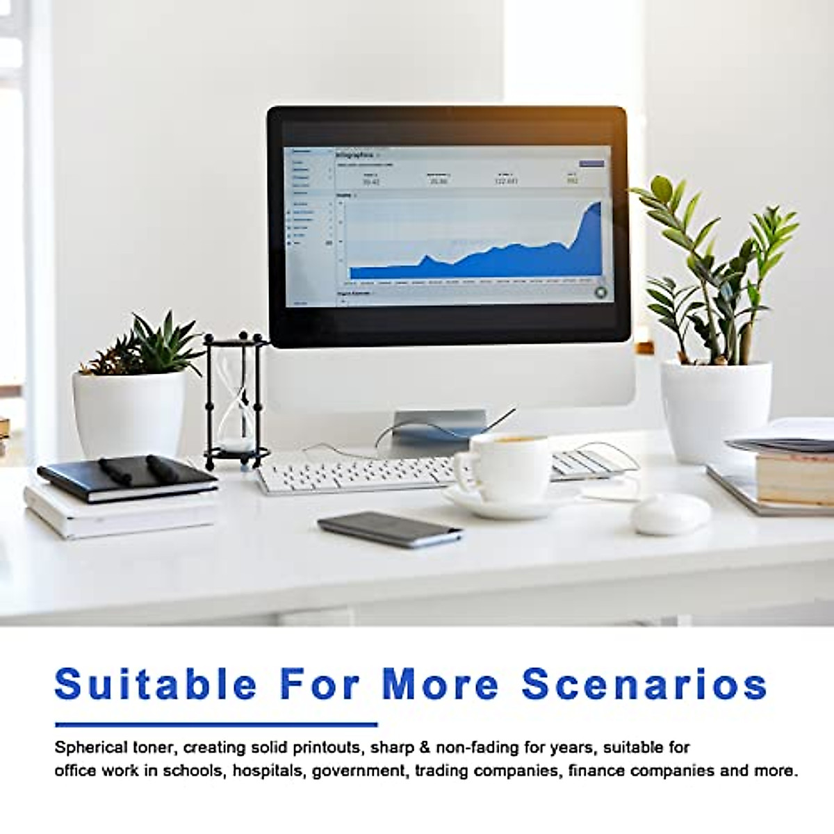 VASERINK 2 Pack Black TN820 Toner Cartridge Compatible Replacement for Brother DCP-L5650DN MFC-L6750DW MFC-L5900DW HL-L6300DW Printer