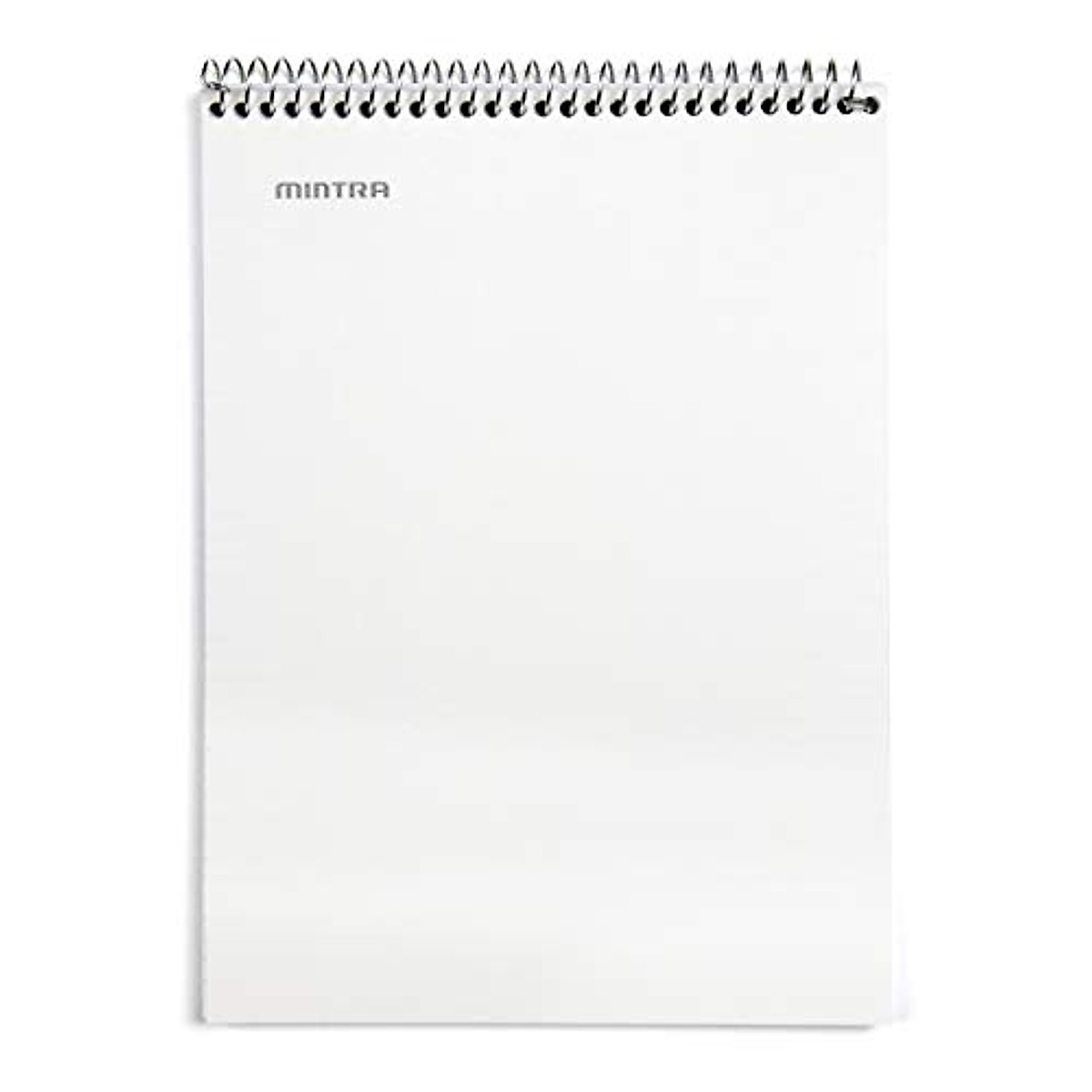 Mintra Office TOP BOUND Durable Spiral Notebooks (Teal, Purple, White, College Ruled 3pk)