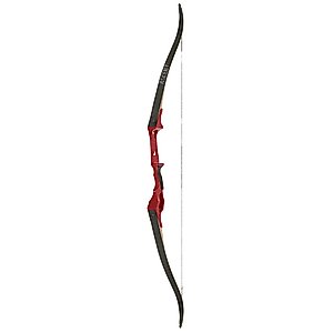 October Mountain Products Ascent 58” Recurve — Red (RH - 45 lbs.)