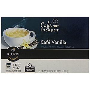 Cafe Escapes Cafe Vanilla K-Cups 1 Box (12 K-Cups)