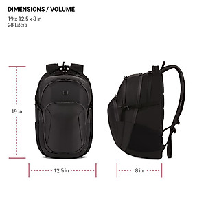 SwissGear FusionPro, Black/Charcoal, 19-Inch