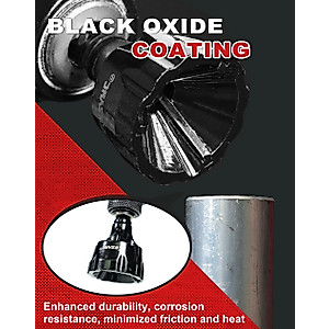 EZARC Tungsten Carbide Deburring Chamfer Tool, External Rotary Deburring 1/4 inch Hex Shank Remove Burr, Repair Tools for Damaged Metal Steel Screws, Bolts and Fasteners