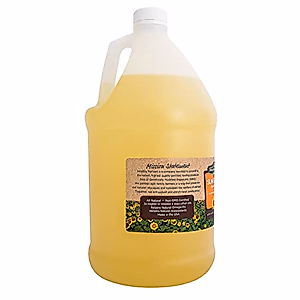 Healthy Harvest Non-GMO Sunflower Oil - Healthy Cooking Oil for Cooking, Baking, Frying & More - Naturally Processed to Retain Natural Antioxidants (One Gallon)