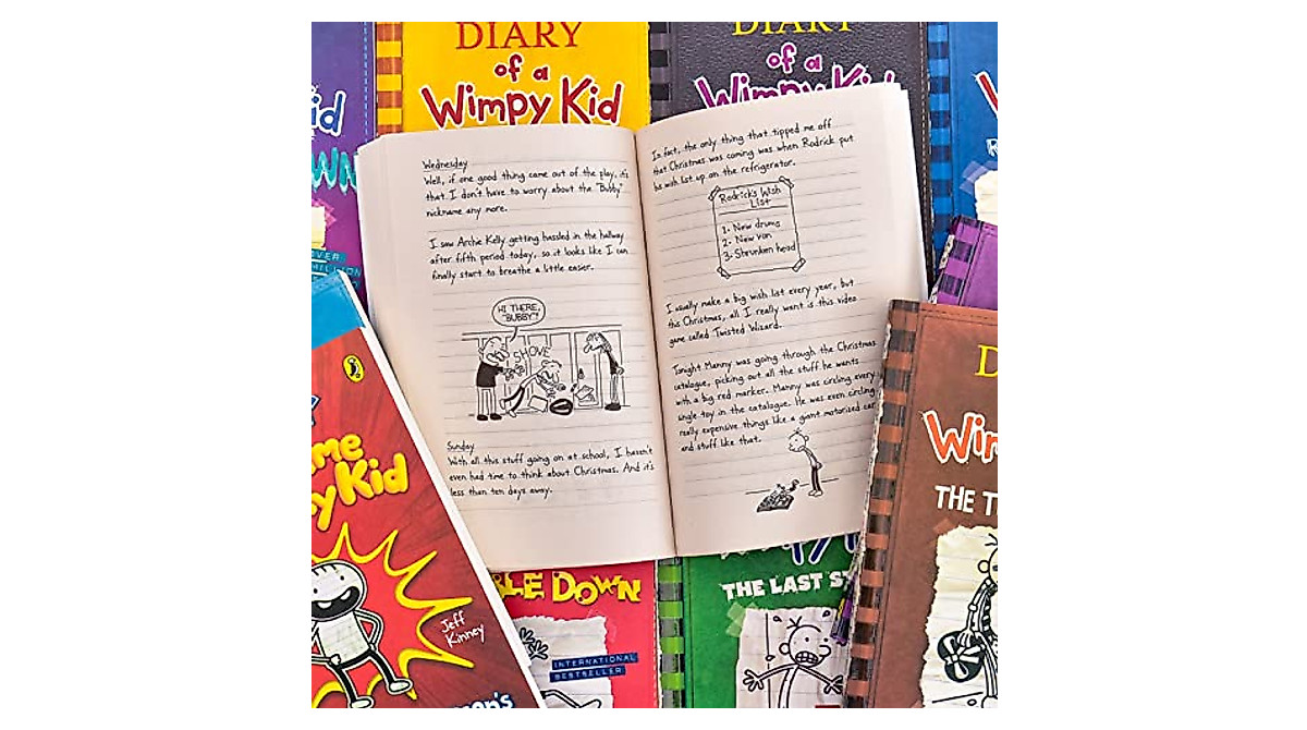 Complete Diary of a Wimpy Kid 19 Book Collection