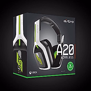ASTRO Gaming A20 Wireless Headset Gen 2 for Xbox Series X | S, Xbox One, PC & Mac - White /Green
