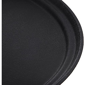 Carlisle FoodService Products 2700GR2004 Griptite 2 Oval Serving Tray, 27" x 22", Black (Pack of 6)