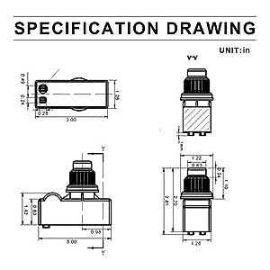 MCAMPAS 2 Outlets Electronic Spark Igniter, Chrome Coated Tact Switch Spark Generator Grill Ignitor for Char-Broil, Kenmore Sears, Brinkmann, Broil-Mate, Broilmaster, Blackstone. AA Battery