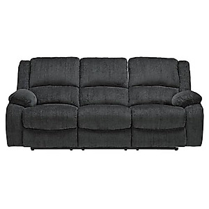 Signature Design by Ashley Draycoll Power Reclining Sofa in Slate