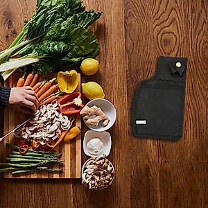 Cleaver Sheath, Universal Wide Knife Protectors, Durable Butcher Chef Knife Edge Guards, Heavy Duty Cleaver Covers , Cleaver Sleeve Size 10.6” Lx6.69”W(HGJ570)