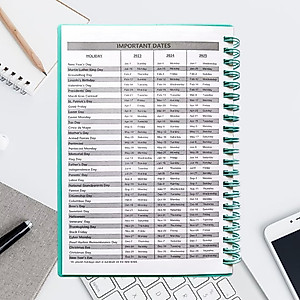 Cheneyboo Planner 2024-2025, Monthly Weekly Daily Planner 2024-2025, January 2024- June 2025 18 Month Planner,5.2"x7.5", Green