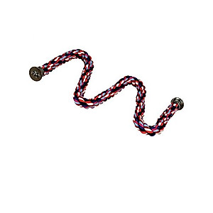 Paradise Toys Cotton Zig Zag Perch, 1 1/4-Inch by 64-Inch Max