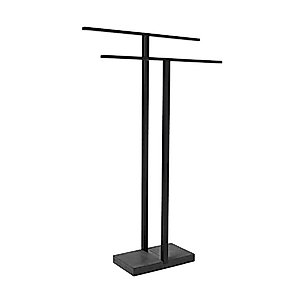 blomus Towel Stand MENOTO - Black - Titanium Coated