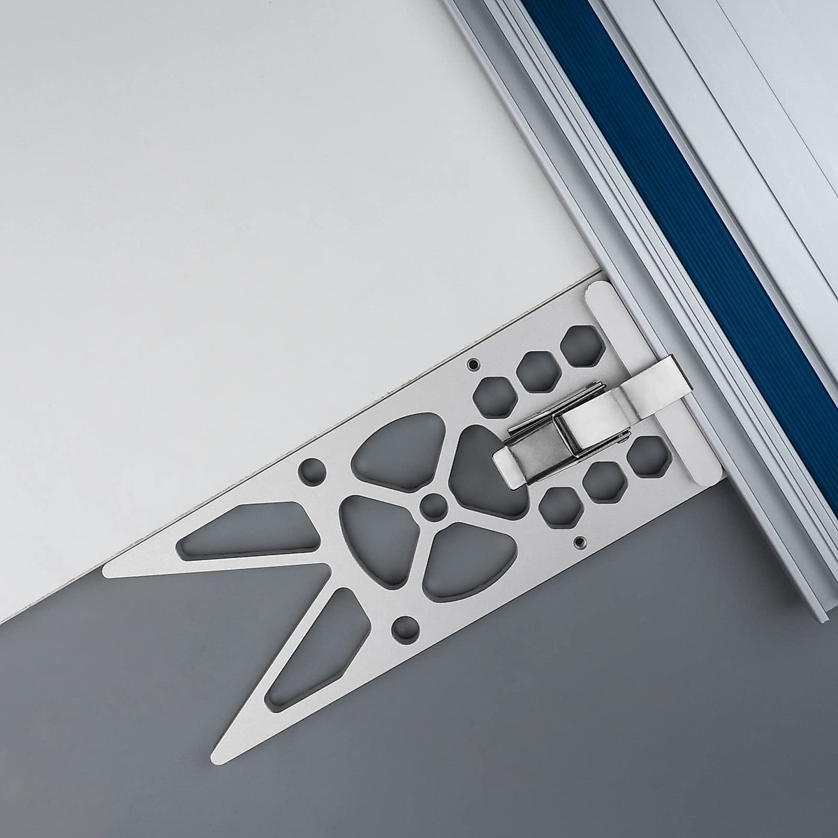 13.4inch Track Saw Square Guide 90° Right Angle Electric Circular Saw Guide Rail Angle Stop Accessories Compatible with Festool and Makita Guide Rail(340 * 88 * 8mm)