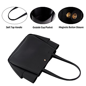 Hoylake Faux Leather Tote Bag Large Capacity Tote Bag Womens Tote Bag Purse Tote Bag Shoulder Bag for Women