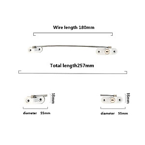 Myster Locomo U/D SAIRUIDIPU Refrigerator Lock with Key, Fridge Lock with Screws, Child Safety Lock for cabinets (Black,)