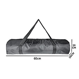 Outdoor Camping Equipment Storage Bag Handbag 840D Oxford Cloth Sports Carrying Bag Tent Storage Bag for Folding Bed Sundries, 60x20x20cm