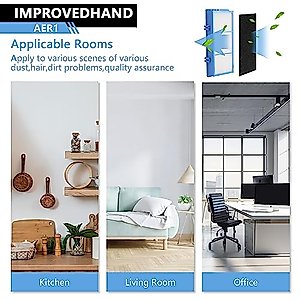 Improvedhand Filter Replacement for Hol-mes AER1 Air Purifier, Replace HAPF30AT HAP424 HAP706 HAP716 HAP9240, 3 HEPA Filters & 3 Carbon Pre-Filters