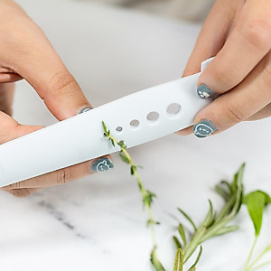 Grand Fusion 5 in 1 Tongs. Serving Set for Pasta or Salad, Herb Stripper, Sauce Spoon, Spatula - Scrapper,Fork and Spoon Spatula Grips. Heat Resistant, Non-Stick, and BPA Free