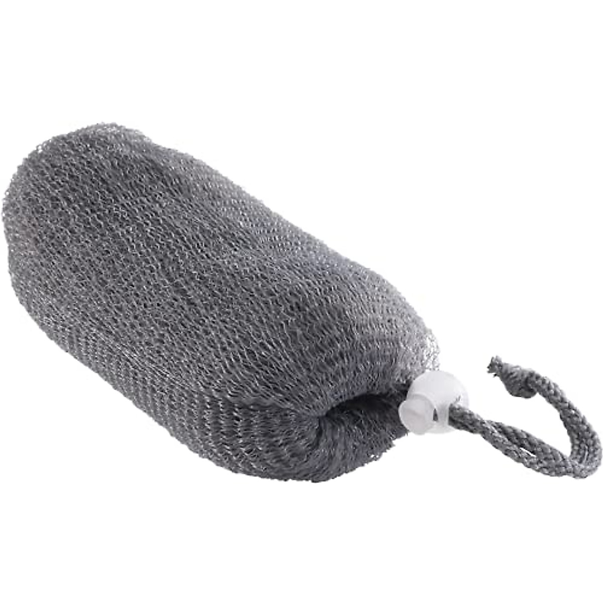 Freeman Net Soap Pouch, Exfoliating Mesh Body Scrubber, Bath & Shower Pouf Removes Dead Skin, Dirt, & Impurities, for Soap Bars, Mild Exfoliation, Self-Tan Prep, 4 Count