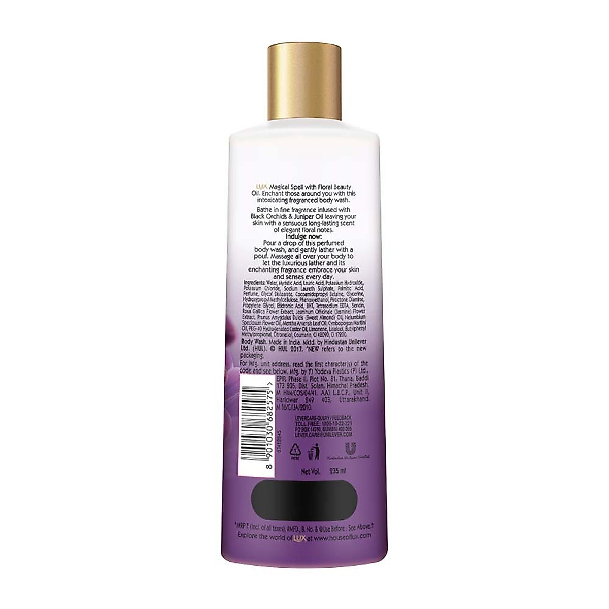 Lux Magical Spell Body Wash With Black Orchids And Juniper Oil (235ml)