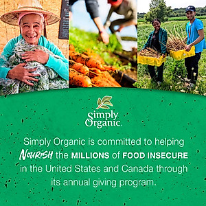 Simply Organic Whole Rosemary Leaf, 1.23 Ounce, Pungent, Herbaceous, Fresh Earthy Taste & Aroma, Kosher, Certified Organic