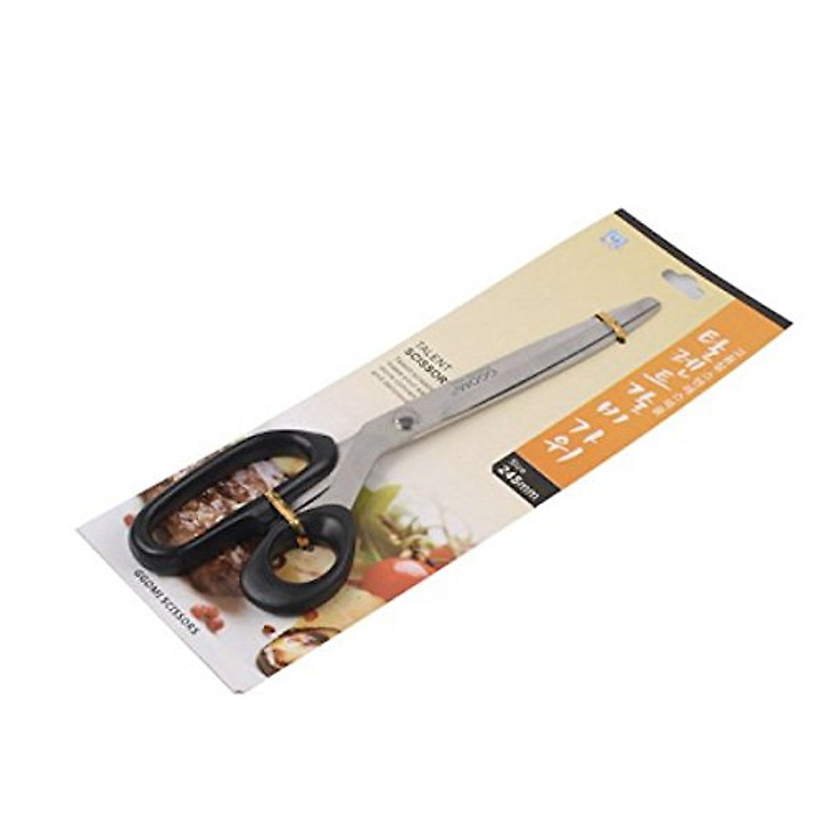 Korean Barbecue Kalbi Rib Meat Cutting Talent Shears/Serrated 2.2T Blade/Quality Stainless Steel Scissors Large 9.6 Inch