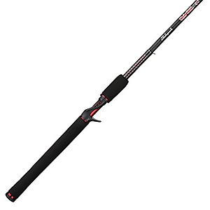 Shakespeare Ugly Stik 5’6” GX2 Casting Rod, One Piece Casting Rod, 6-12lb Line Rating, Medium Rod Power, Moderate Fast Action, 1/8-5/8 oz. Lure Rating