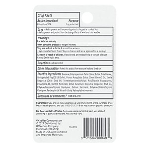 O'Keeffe's Medicated Lip Repair Seal & Heal Lip Protectant, Stick, (Pack of 2)