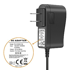 POWSEED 15V AC Power Adapter Shaver Charger for Philips Norelco Bodygroom 3100 5100 7100 Multigroom Pro Trimmer QG3300 QG3200 Arcitec Spectr SmartTouch-XL Speed-XL Precision Cool Skin Razor