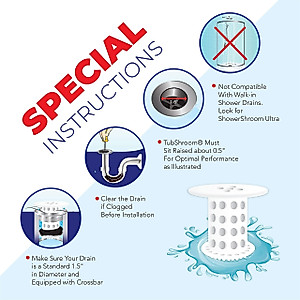 Floor Drain Filter Hair Collector Bathtub Socket Sink - N/A White