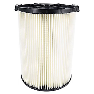 Ridgid VF4200 Genuine Replacement 1-Layer Everyday Dirt Wet/Dry Vac Filter for Ridgid 5-20 Gallon Vacuums (2 pack VF4000)