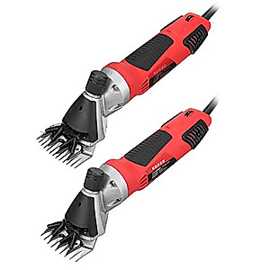 coldwind Sheep Clipper,Professional Heavy Duty Sheep Shearing Machine with 6 Speed,Adjustable Electric Shearing Machine 13.6x3.3in-9