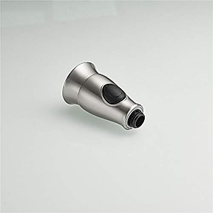 Weirun Replacement Sprayer Pull Out Tap Spray Nozzle Head for Kitchen Sink Pull-Down Faucet, Brushed Nickel