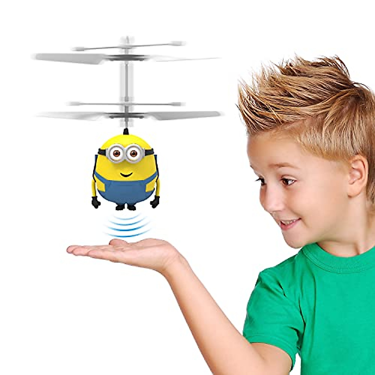 WOW! PODS Minions: Rise Of Gru - Otto Jetpack RC Flying Ball, Interactive Mini Remote Controlled Helicopter Toy for Kids Ages 4+