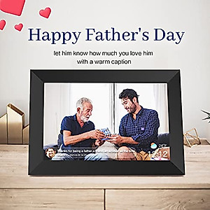 Digital Picture Frame Dreamtimes 8 Inch WiFi Digital Photo Frame with IPS HD Touch Screen, Latest Upgraded Version, US Design, Easy Setup to Share Photos or Videos Remotely via AiMOR App from Anywhere
