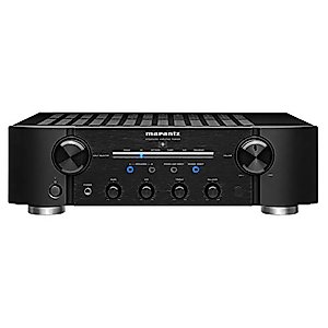 Marantz PM8006 Integrated Amplifier with New Electric Volume Control and Phono-EQ for Vinyl Playback | Connect Multiple Audio Sources | Flexible Configurations for More Power to Speakers