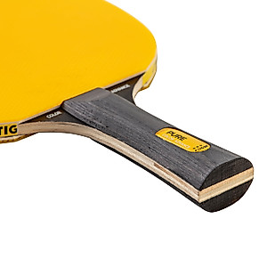 STIGA Pure Color Advance Performance-Level Table Tennis Racket (Yellow)