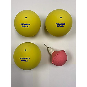 Markwort Kenko Soft Tennis Ball Starter Set (Yellow, 4-Piece)